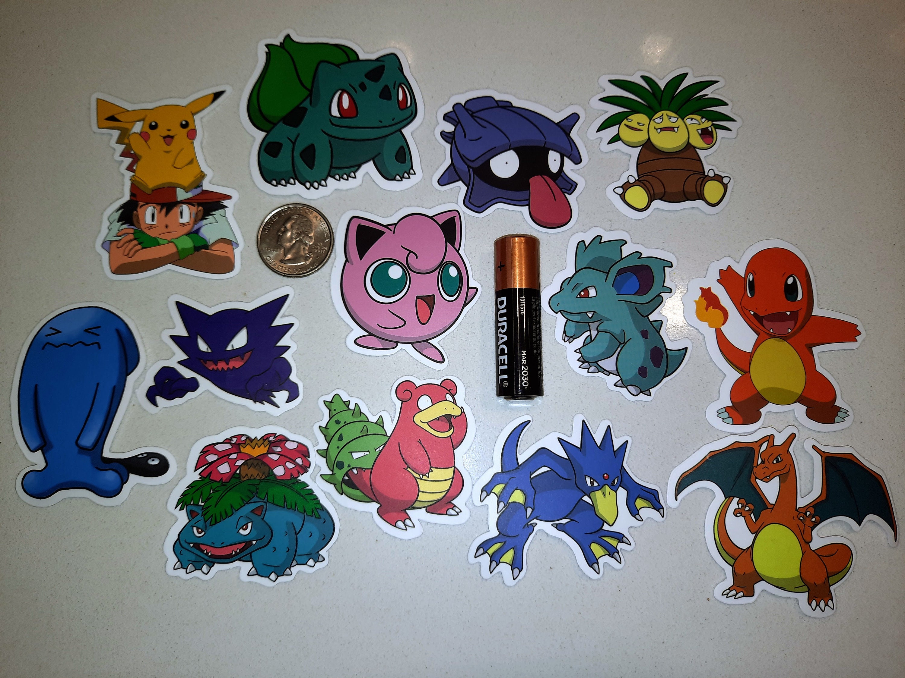 Pokemon Stickers | Random Sticker Pack - Etsy