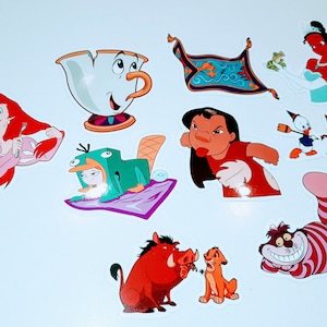 Disney Character Mix Stickers | Random Sticker Pack - Etsy
