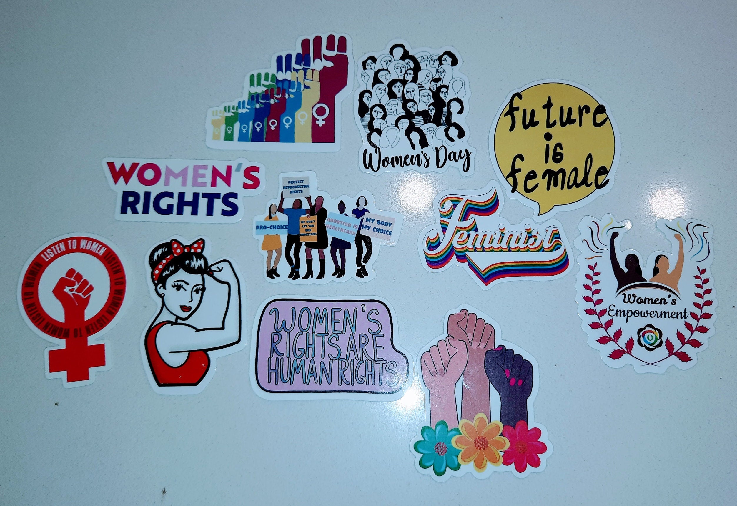 Women's Rights Stickers Random Sticker Pack - Etsy