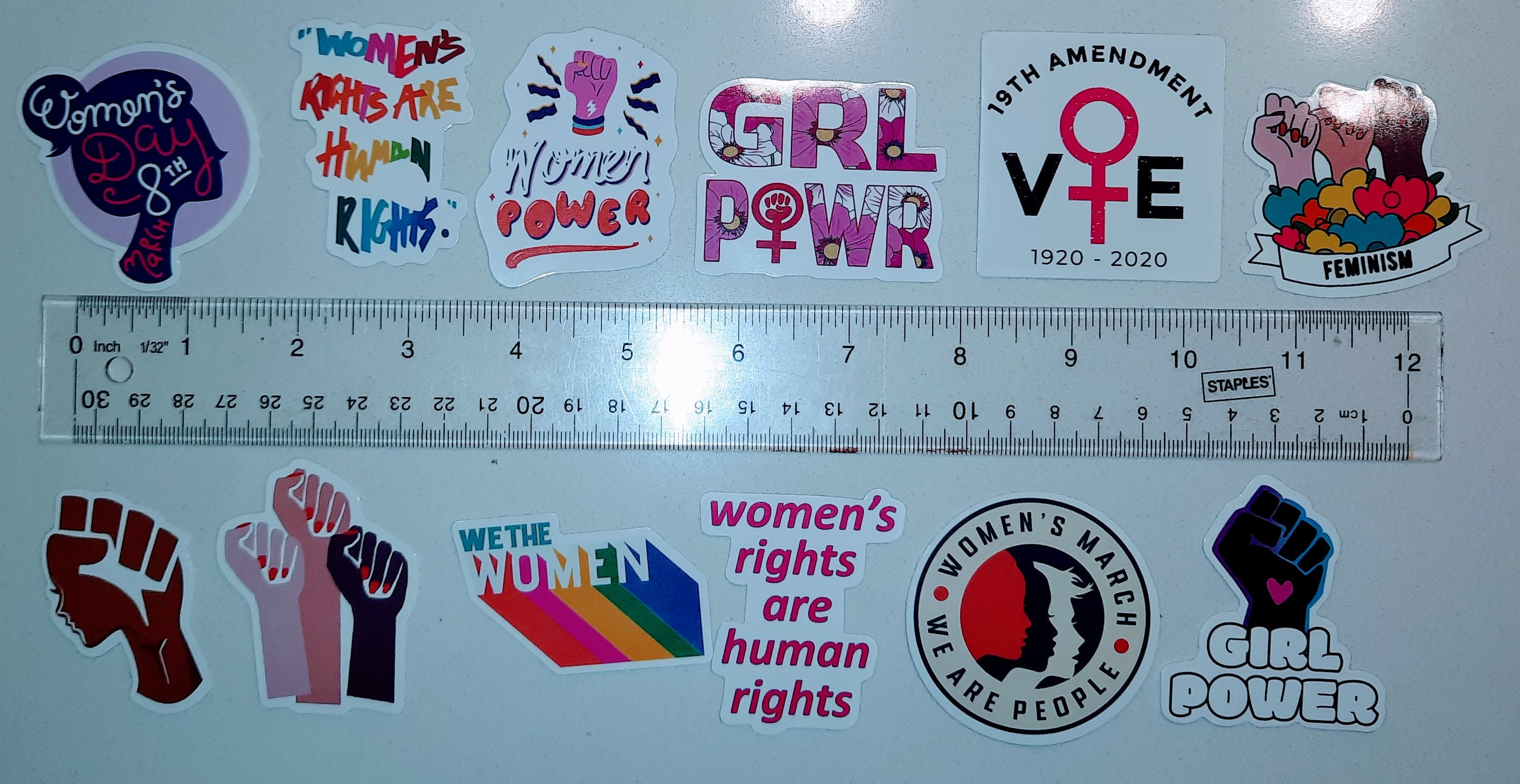 Women's Rights Stickers Random Sticker Pack - Etsy