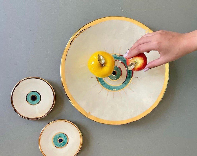 Evil Eye Dish - Etsy