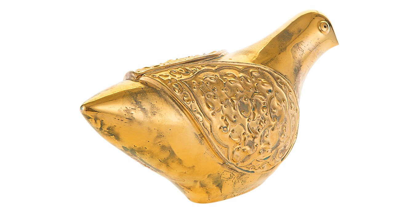 Ceramic Gold Lustered Pigeon Gold Ceramic Bird Figurines - Etsy