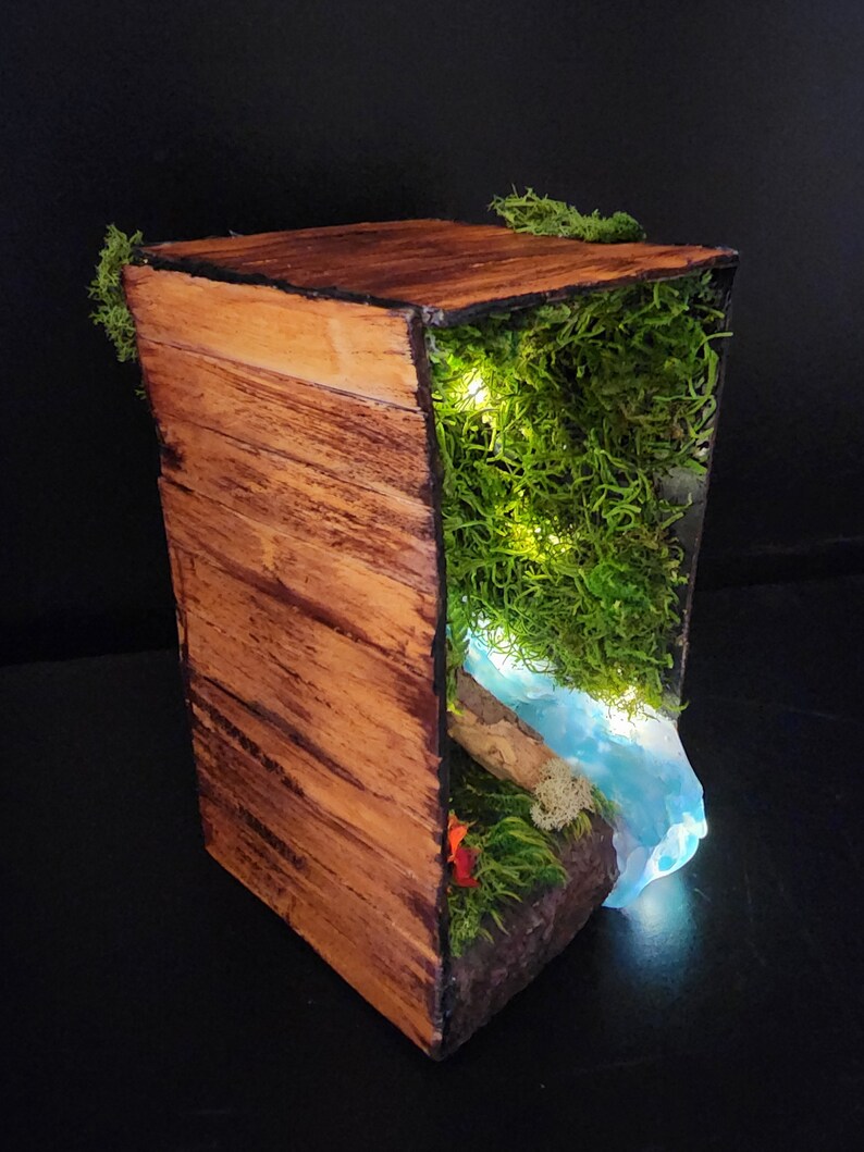 Waterfall Book Nook - Etsy