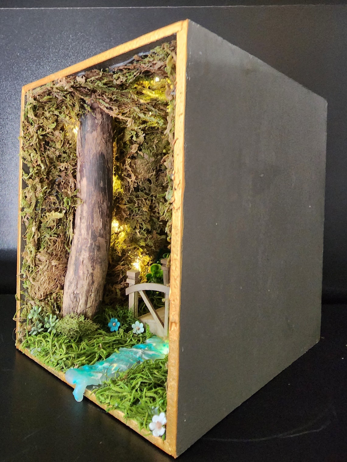 Magic Bridge Book Nook - Etsy