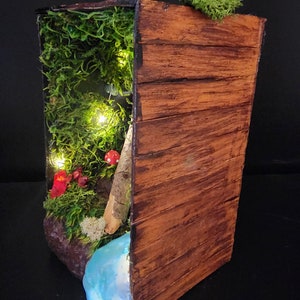 Waterfall Book Nook - Etsy