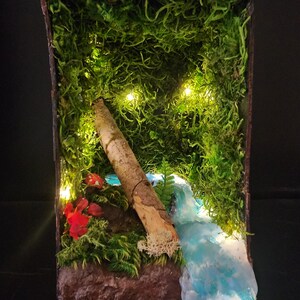 Waterfall Book Nook - Etsy