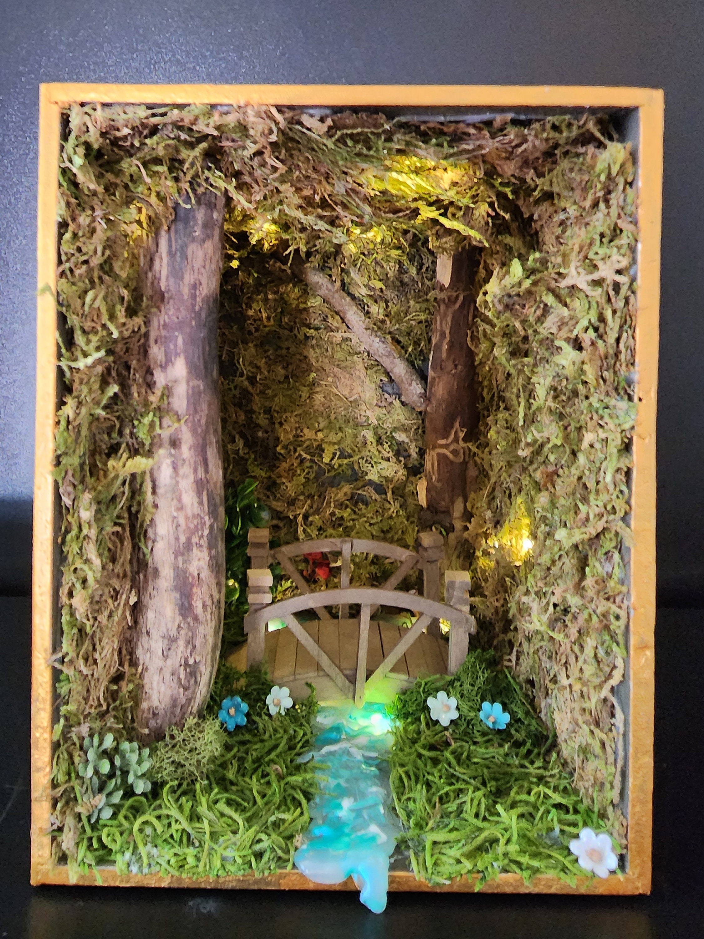 Magic Bridge Book Nook - Etsy