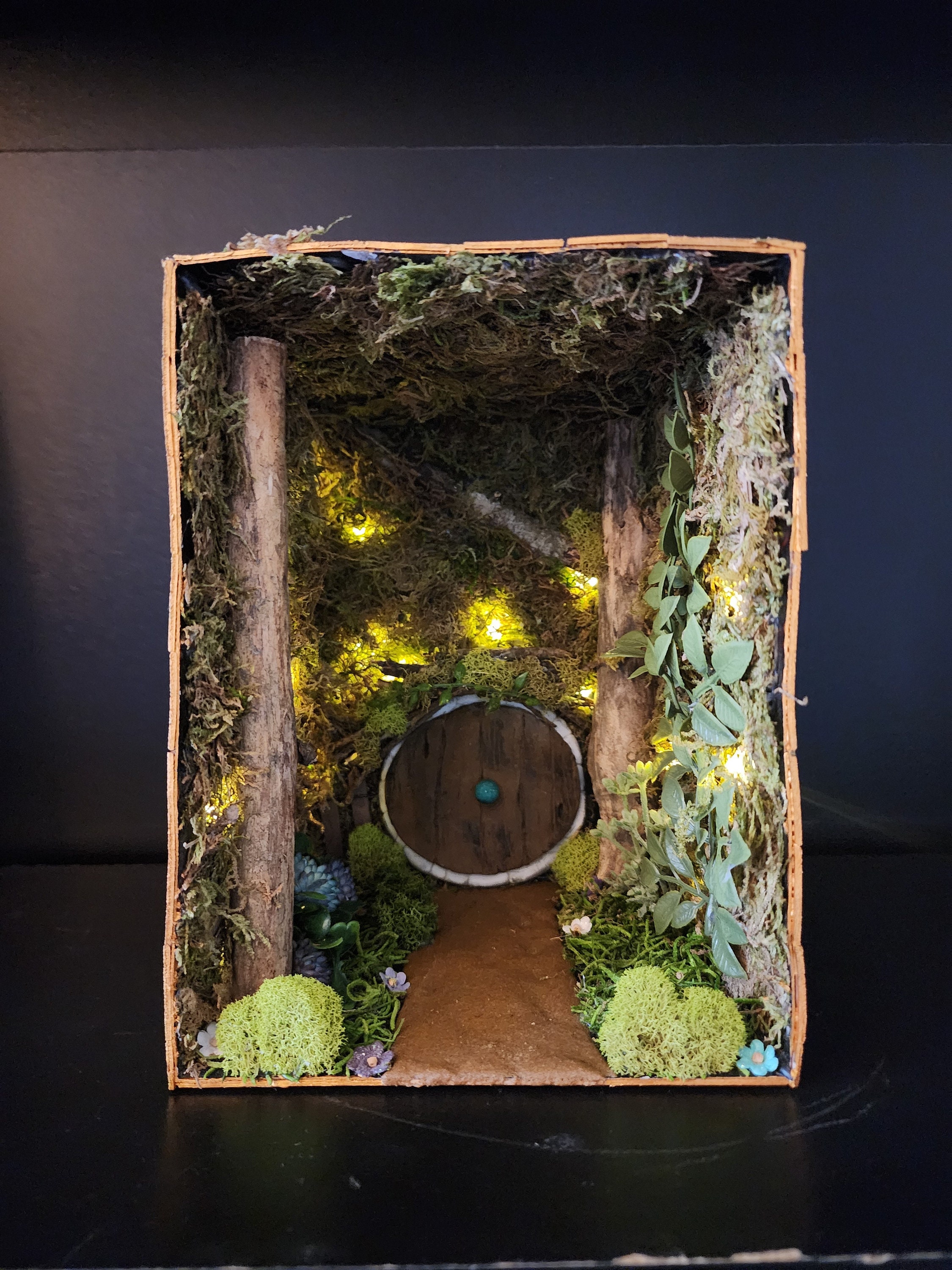 Hobbit Door Book Nook - Etsy