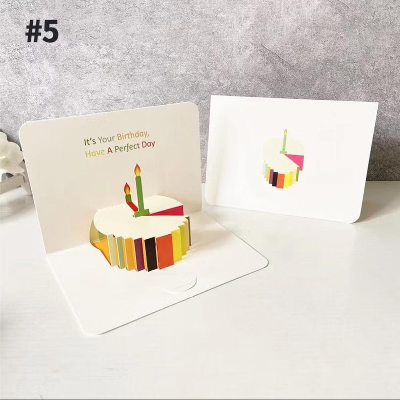 3D Pop Out Birthday Card - Etsy