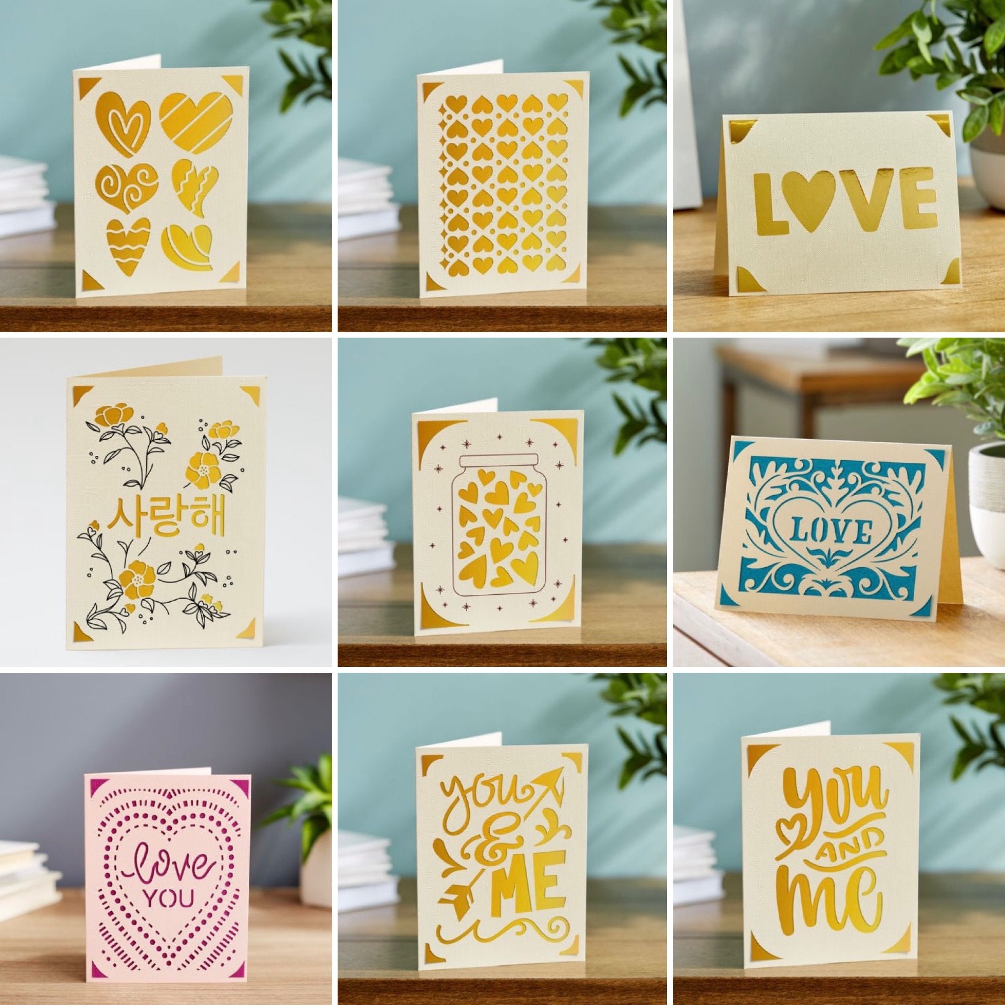 Customisable Cut Out Birthday Card - Etsy