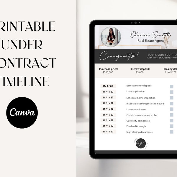 Under Contract Flyer - Etsy