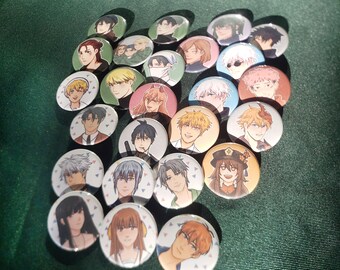 Anime Buttons - Etsy