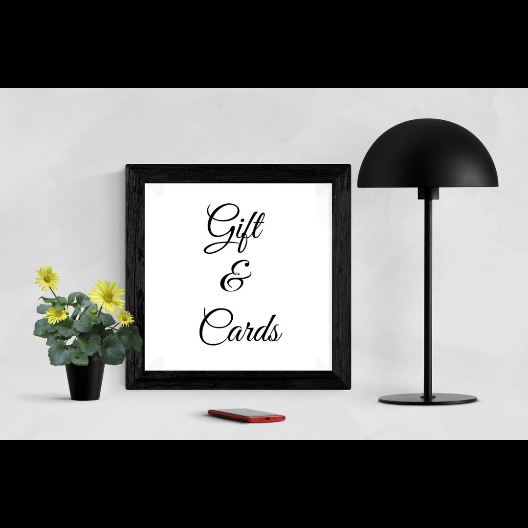 Gifts & Cards Sign Cards Sign Wedding Signs Sign for Wedding Download ...