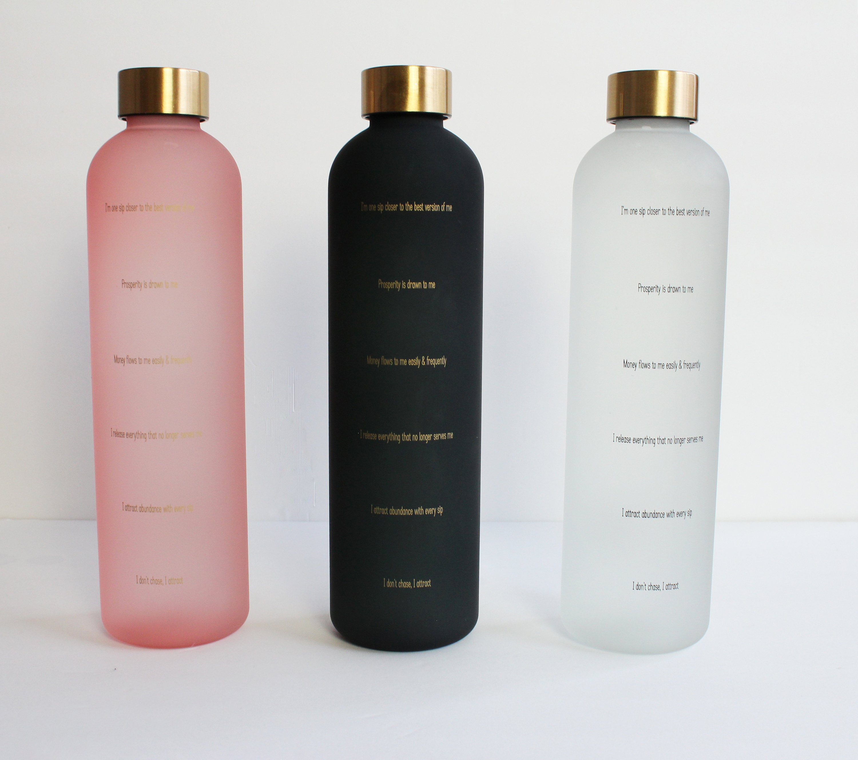 The Bottle of Goals A Water Bottle With Affirmations Helps With ...