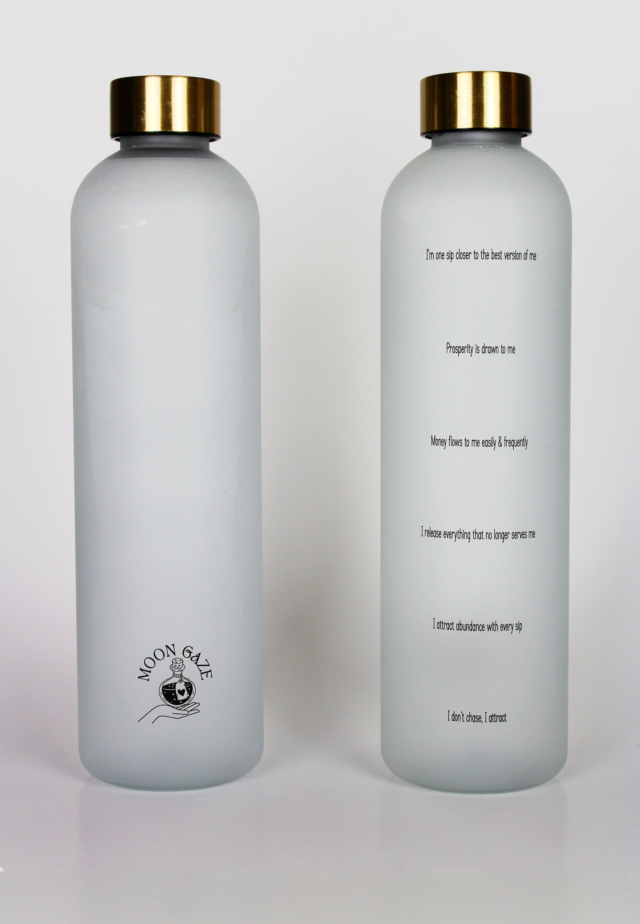 The Bottle of Goals| A Water Bottle With Affirmations| Helps With ...