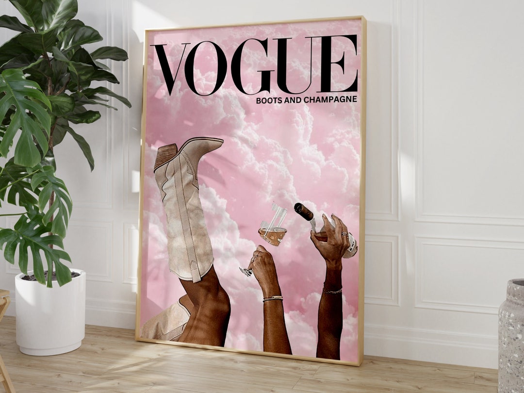 Trendy Wall Art Magazine Poster Preppy Print Printable Wall - Etsy ...