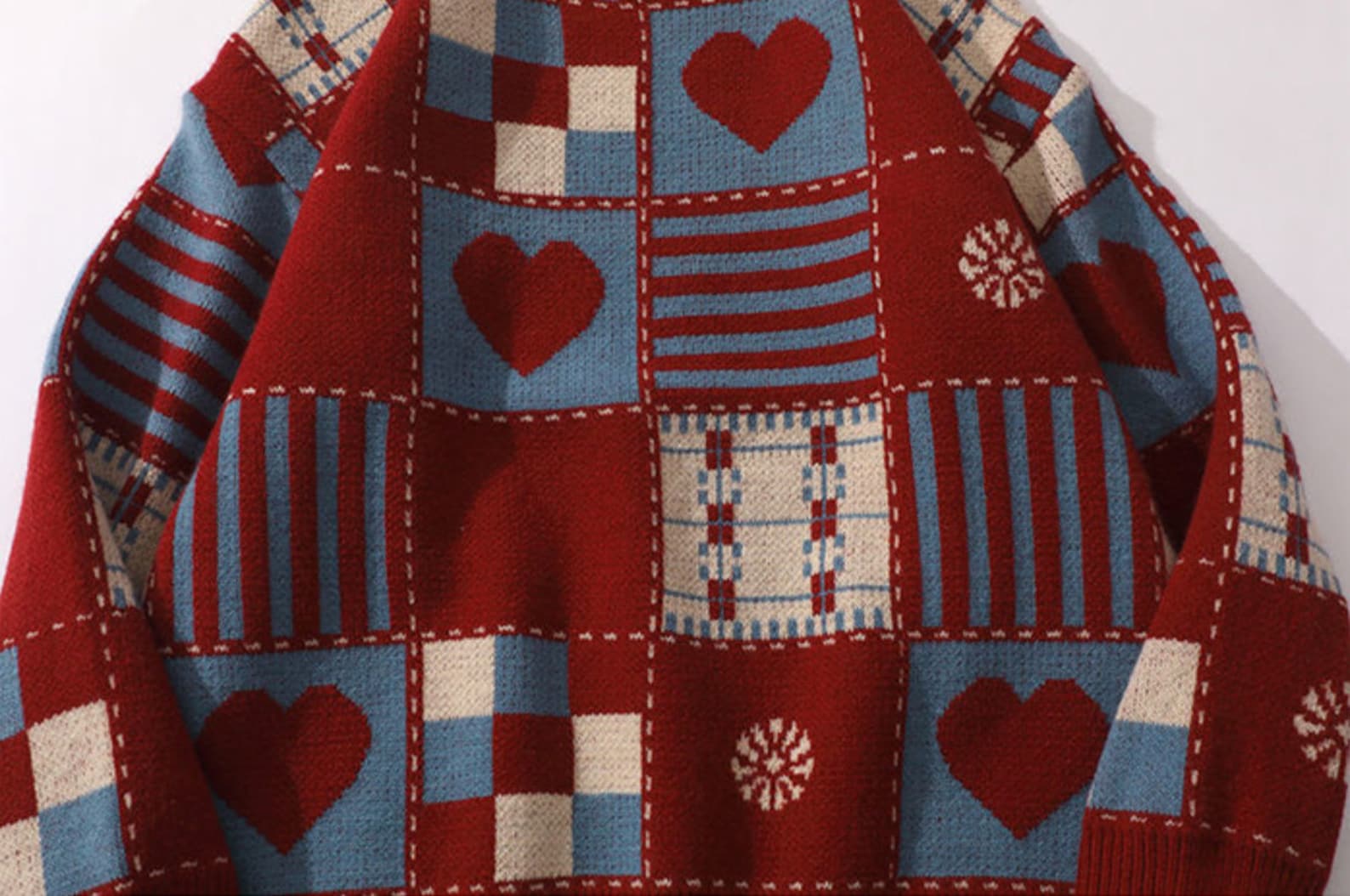 Vintage Heart Sweater Multiple Colors HIGH QUALITY Size - Etsy