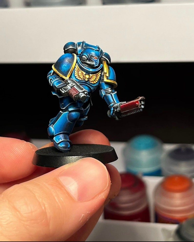 Ultramarine Space Marine Intercessor - Etsy