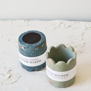 Handmade Scallop Match Holder With Striker Pad - Etsy