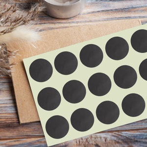 1 Inch Match Strike Paper With Adhesive Pre-cut in Circles for Easy ...