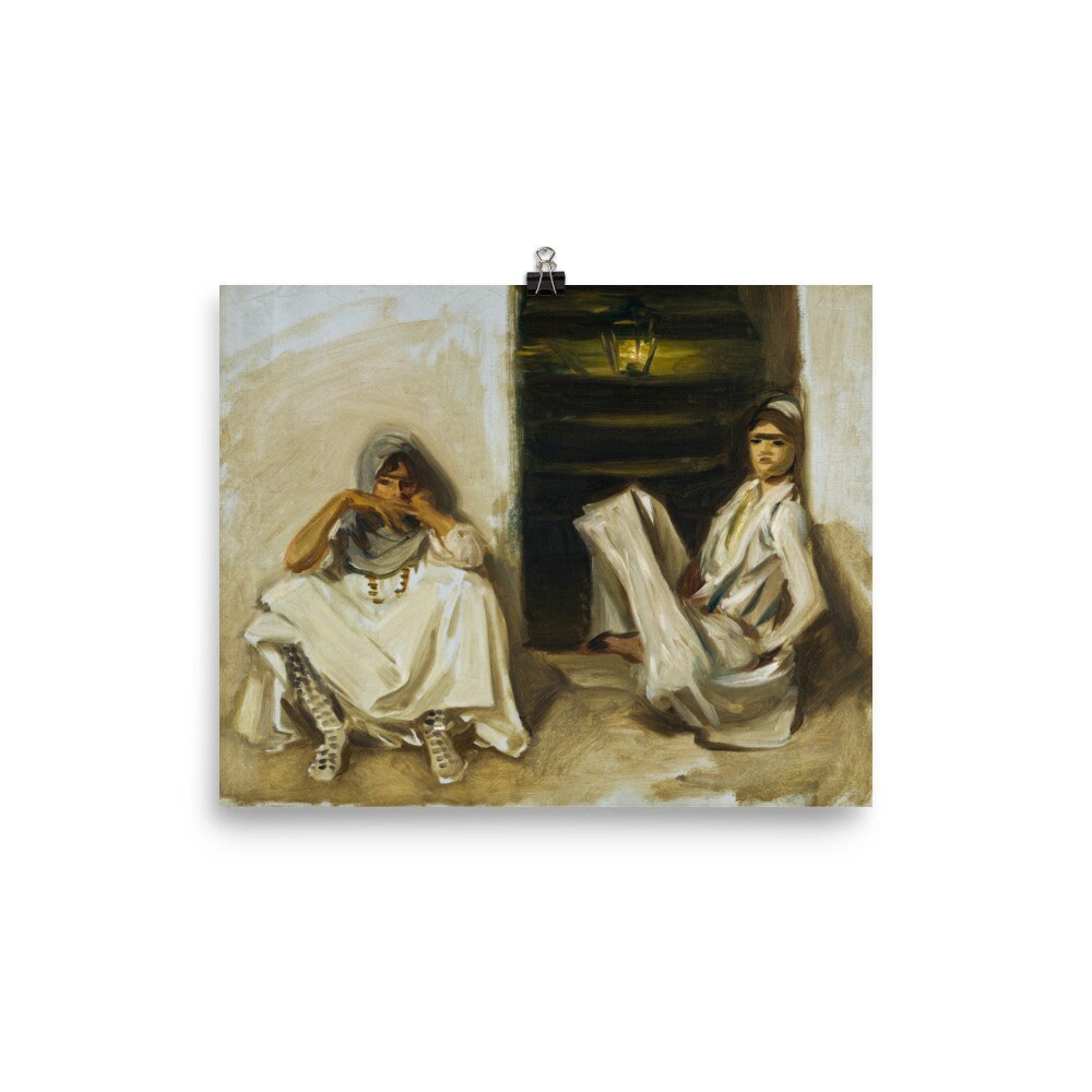 John Singer Sargent Print: Two Arab Women, Fine Art Portrait - Etsy