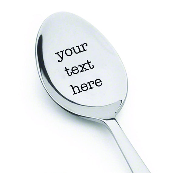 Customized Spoon Custom Spoon Personalized Spoons Custom - Etsy Australia