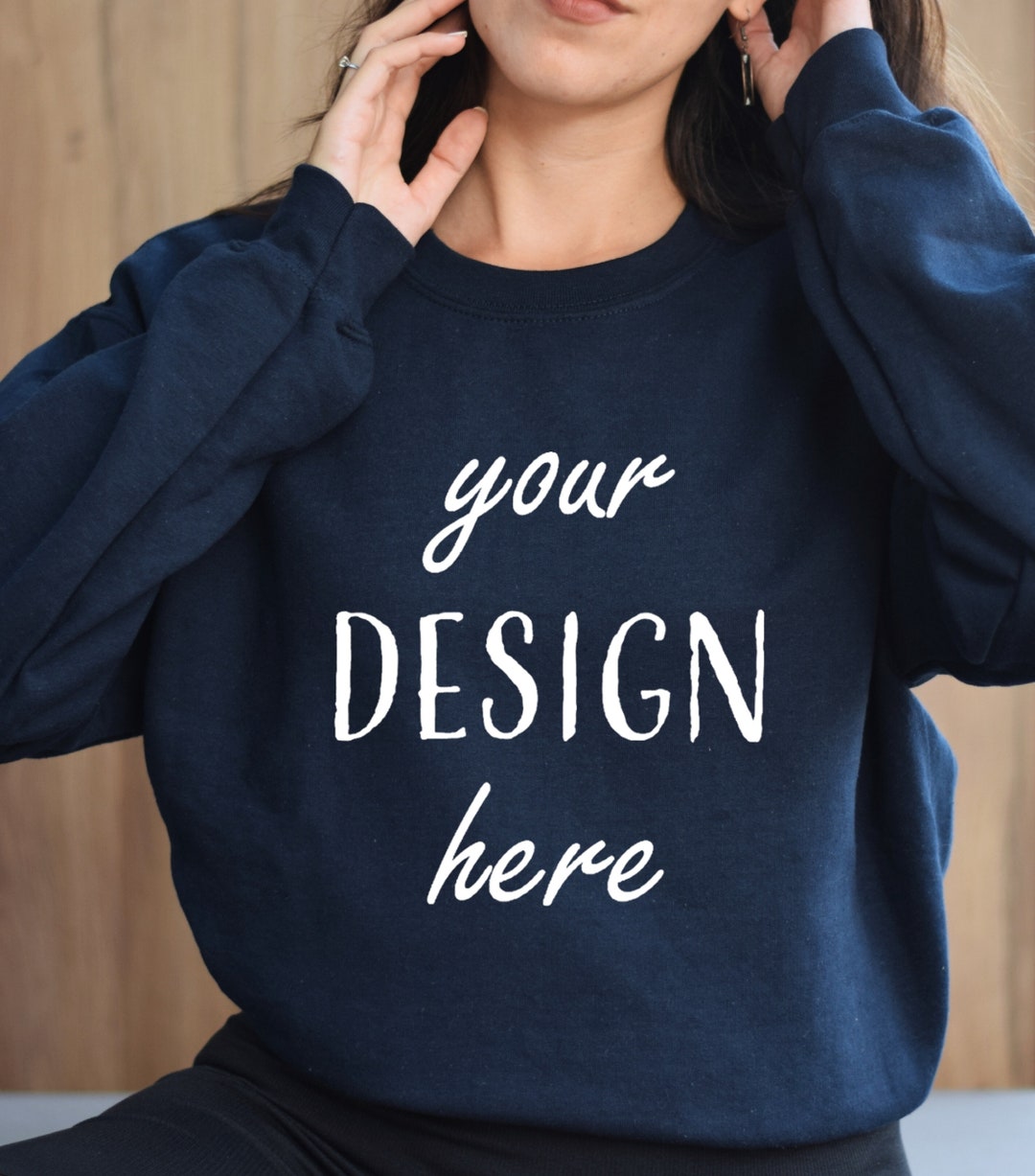 Personalized Sweatshirt- Add Your Own Text- Custom Logo Sweatshirts ...