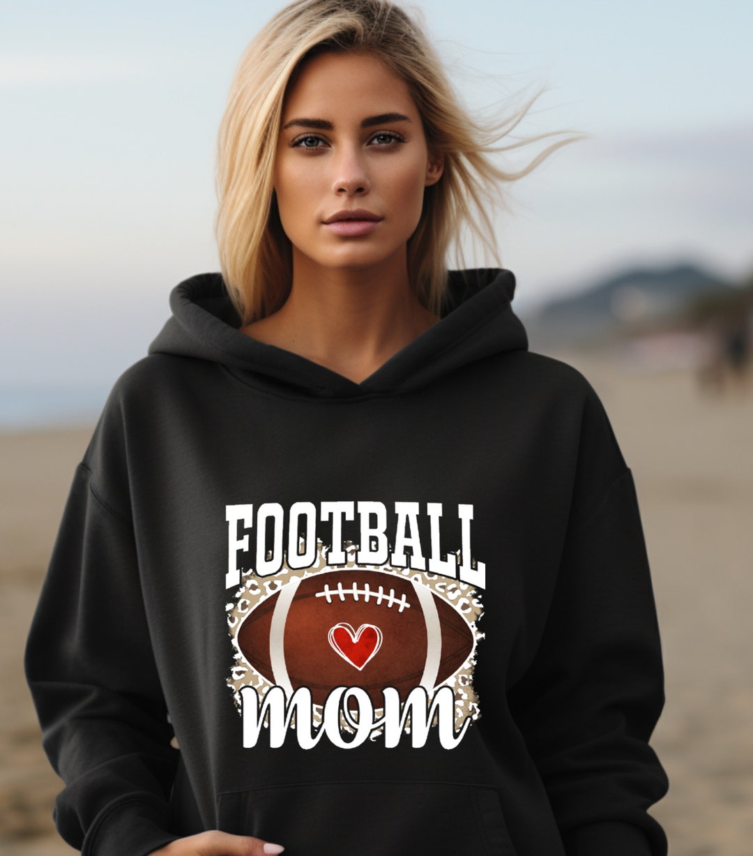 Football Mom Hoodie-mom Life-soccer Mom Hoodie-gift for Mom - Etsy