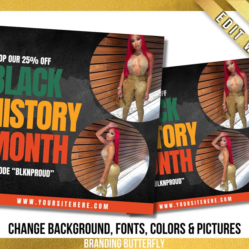 Black History Month Flyer - Etsy
