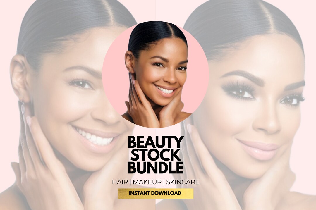 Beauty Model Stock Bundle Hair Extensions, Makeup, Skincare, Beauty ...