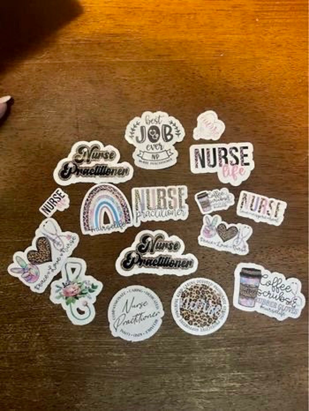 Nurse Practitioner Sticker Bundle - Etsy