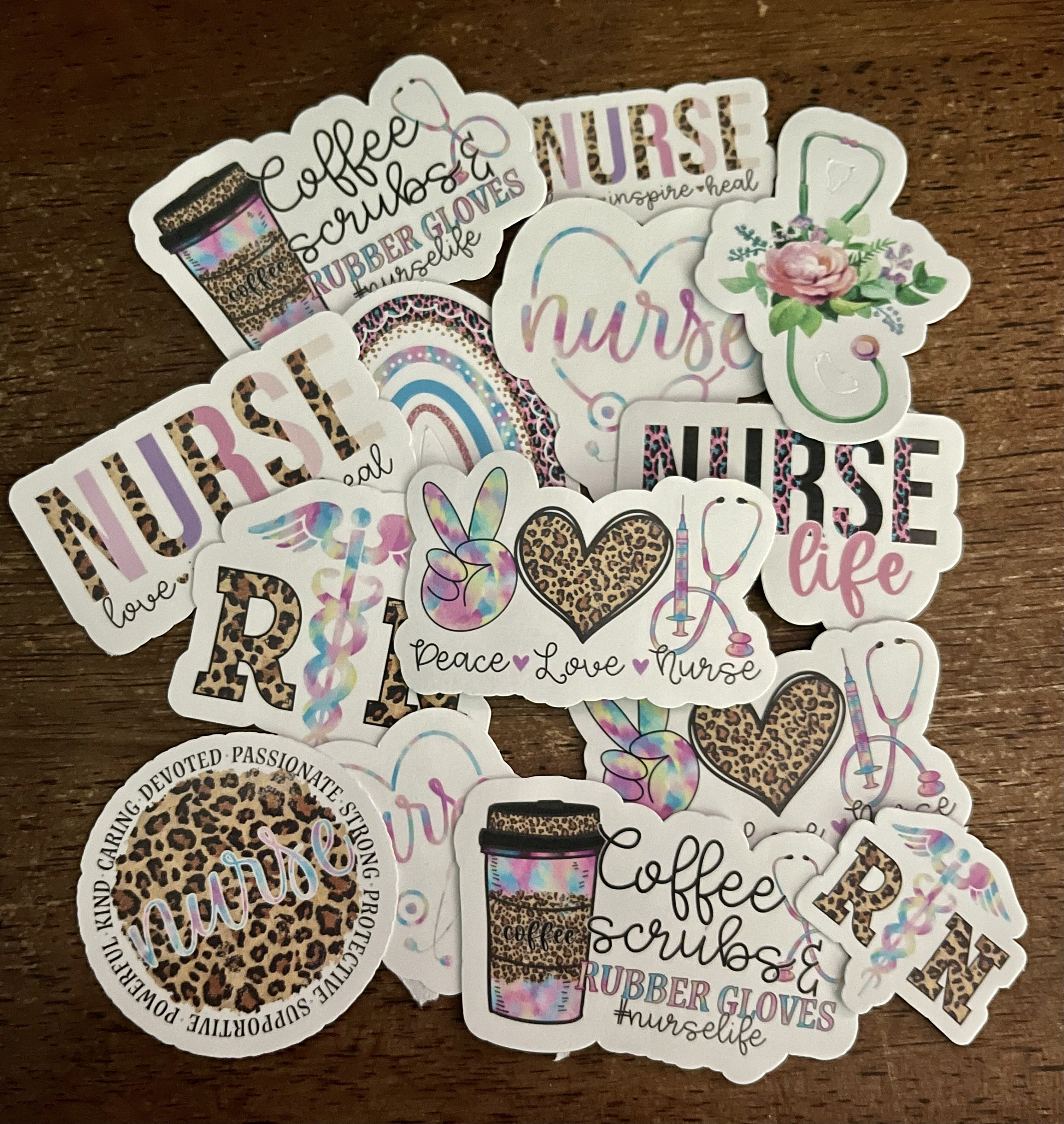 Nurse Sticker Bundle - Etsy