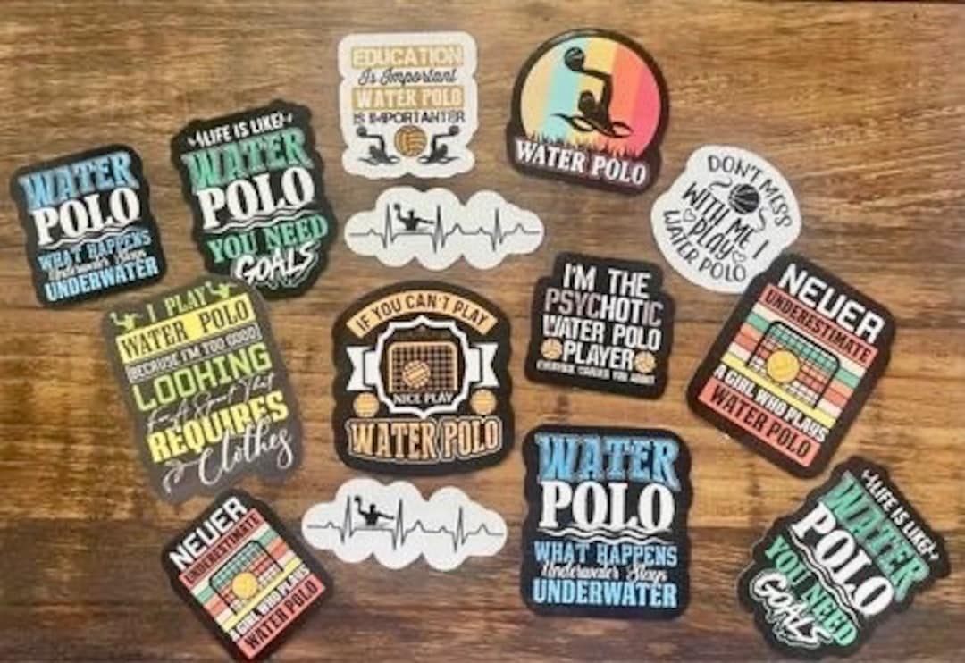 Water Polo Stickers - Etsy