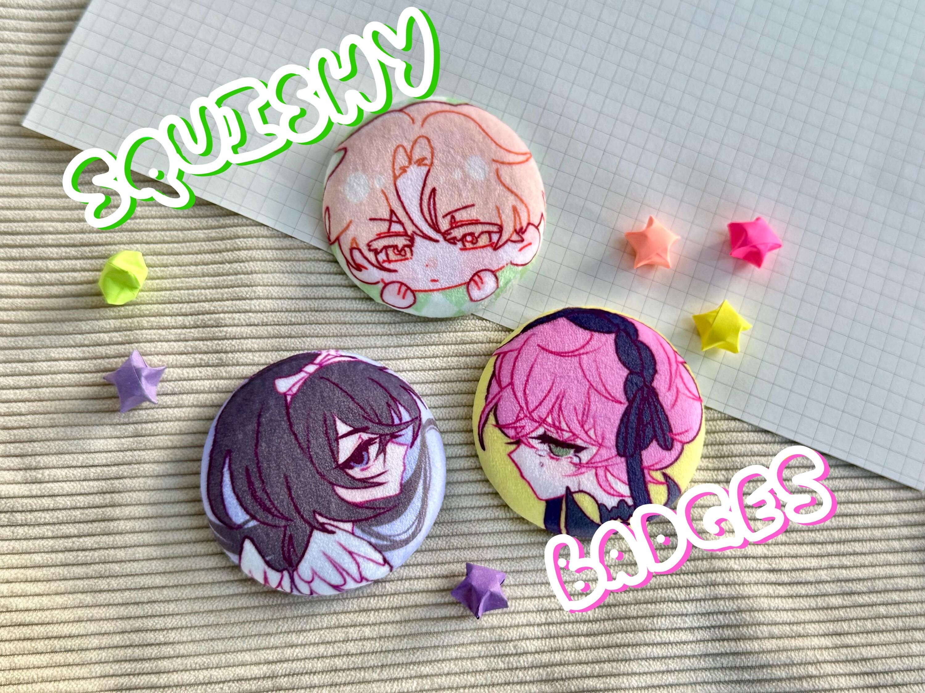 Alien Stage Squishy Plush Badges - SUA MIZI LUKA - Etsy