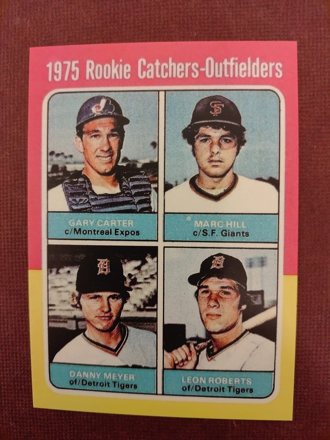 Gary Carter Baseball Card 1975 novelty Rookie Card FREE SHIPPING - Etsy