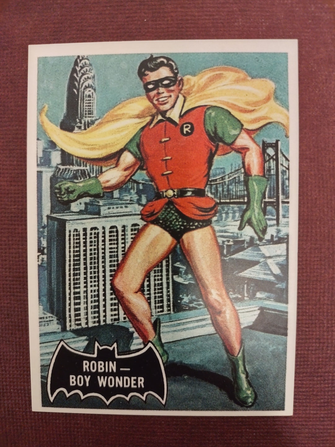 1966 Robin 1st Appearance novelty Rookie 2 FREE SHIPPING - Etsy