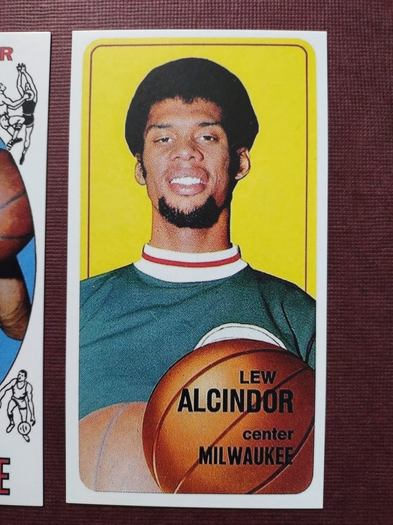 Sports Collectibles 1969 #25 Lew Alcindor Rookie Reprint Milwaukee ...