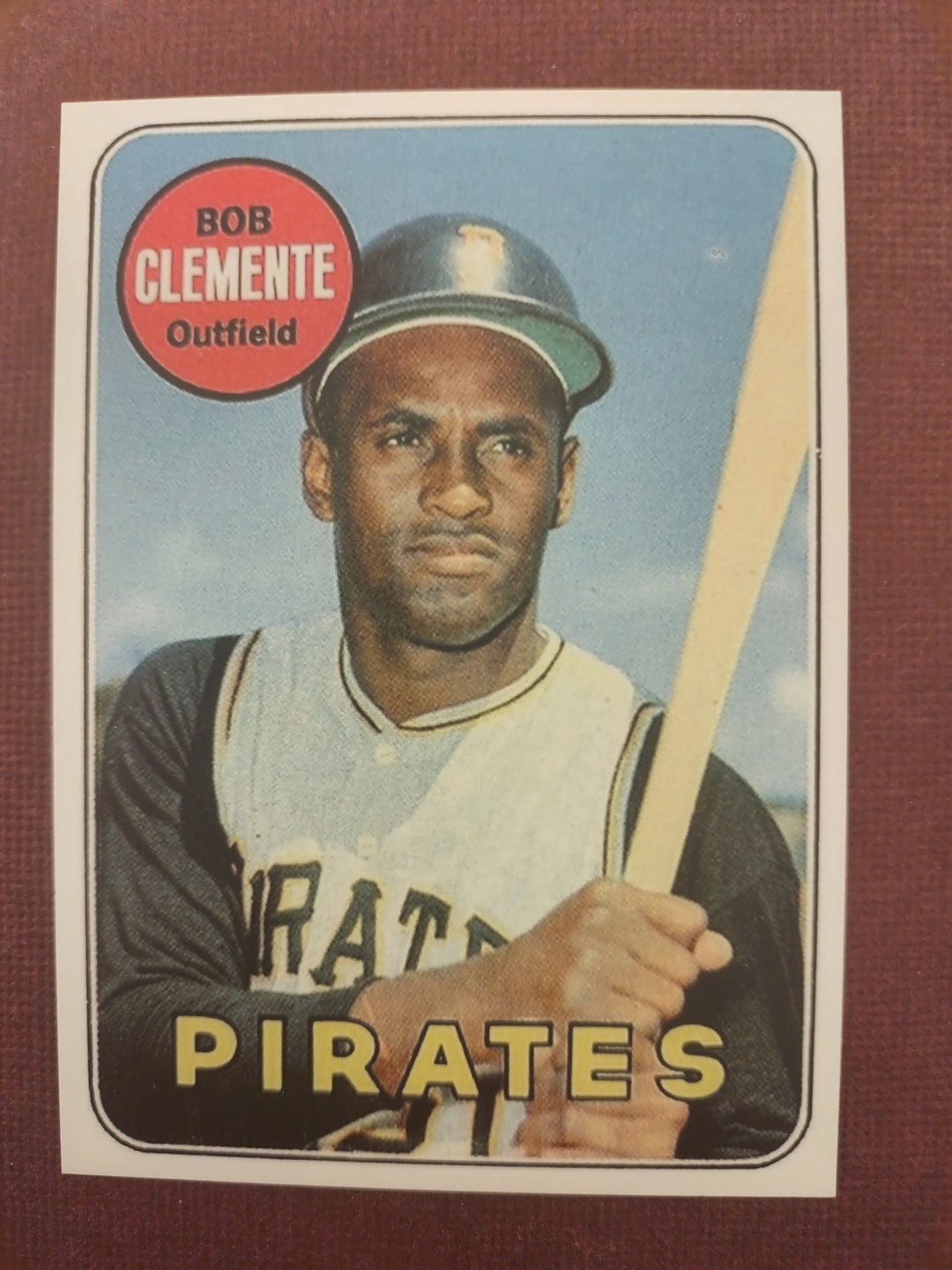 1969 Baseball Roberto Clemente novelty Card Pittsburgh Pirates FREE ...
