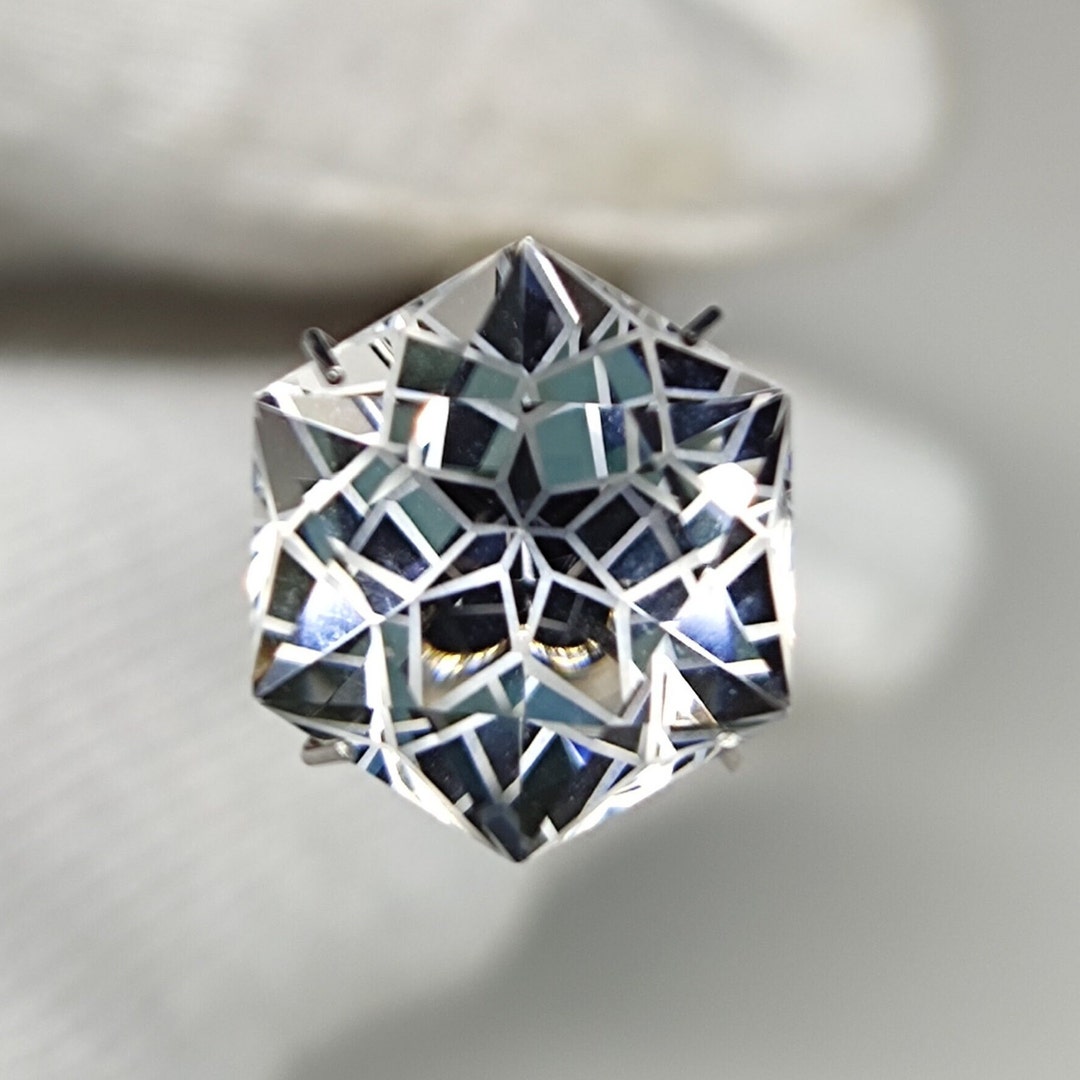Natural Crystal Gemstone, Fantasy Hexagon, 7 Ct. Jewelry Making, Rings ...