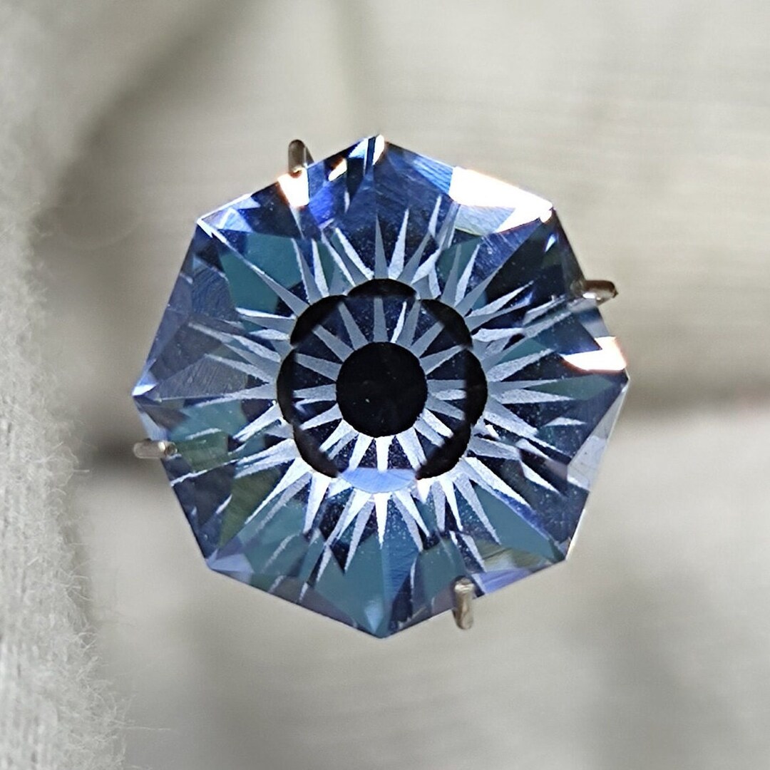 Synthetic Spinel Gemstone, Fantasy Cut Stone, Octagon Shape, 12×12 MM ...