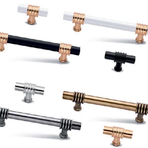 Black Chrome Cabinet Hardware - Etsy