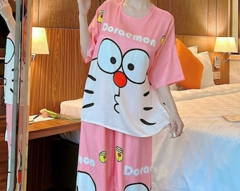 Doraemon Pajamas - Etsy