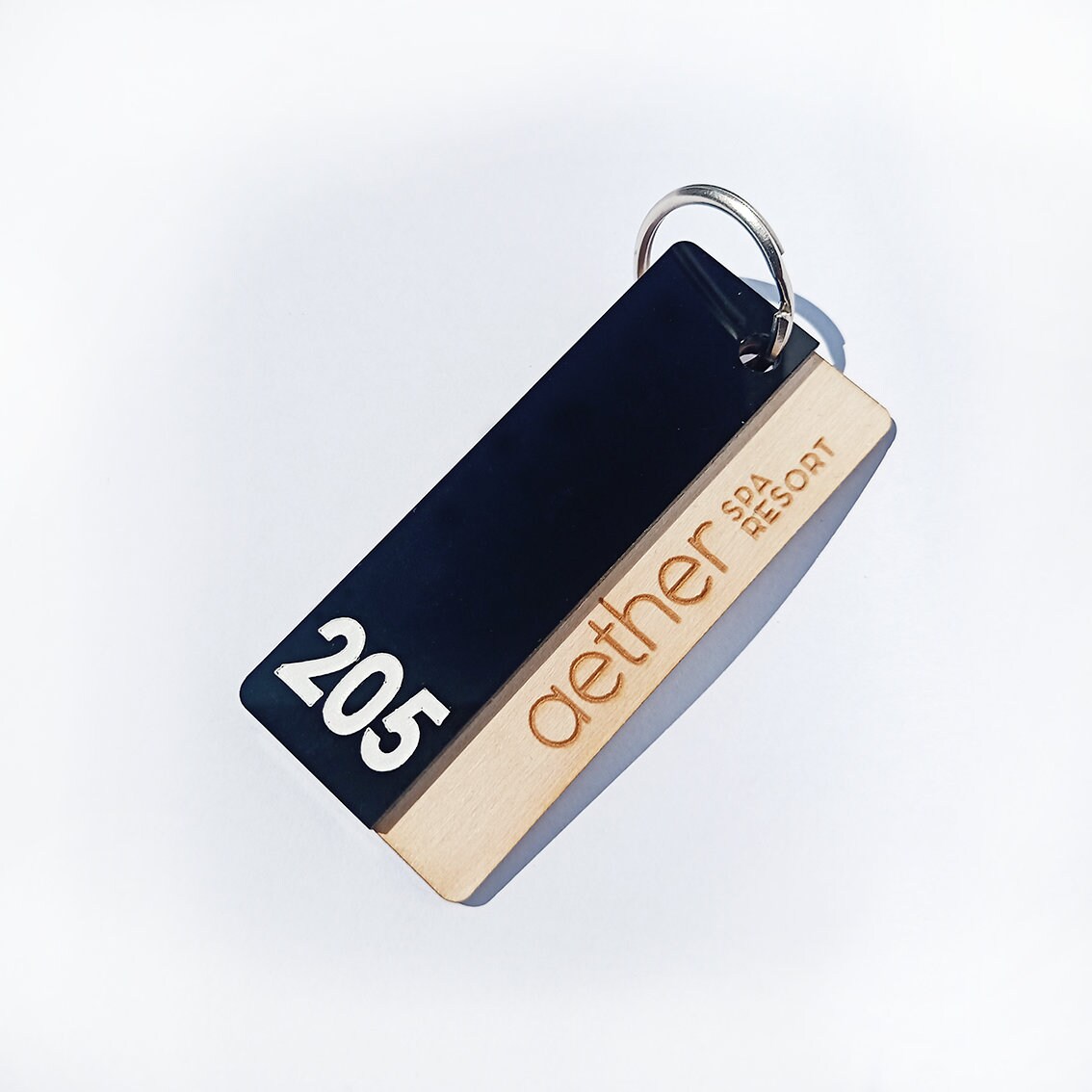 Modern Hotel-motel Key Tag 2colors - Etsy