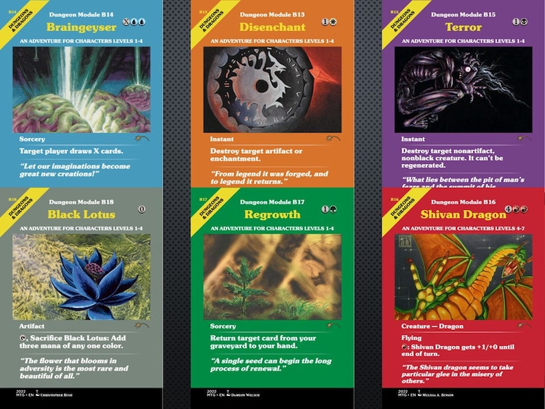 Garth Tokens: What If Garth One Eye Played D&D? (DIY Print MTG Proxy ...