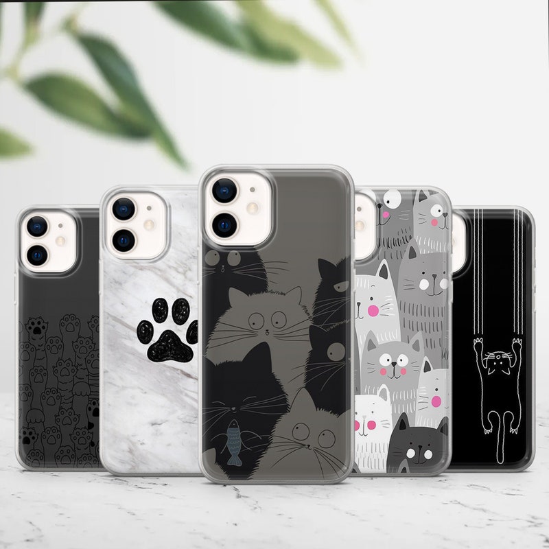 Cat Cell Phone Case - Etsy