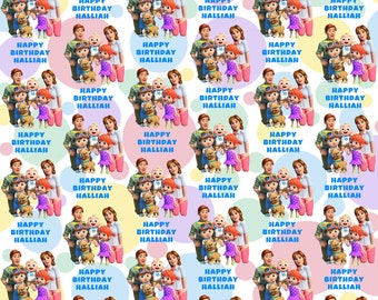Cocomelon Birthday Wrapping Paper - Etsy