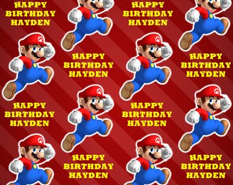 Super Mario Gift Wrap | Etsy