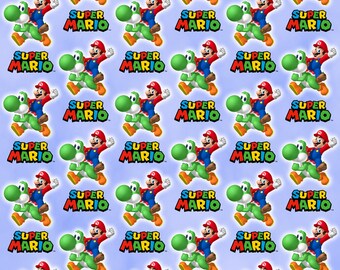 Super Mario Gift Wrap | Etsy