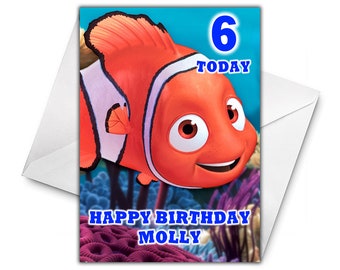 Finding Nemo Card | Etsy