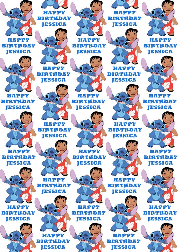 Paper, Party & Kids Packaging & Wrapping Disney Wrapping Paper LILO AND ...